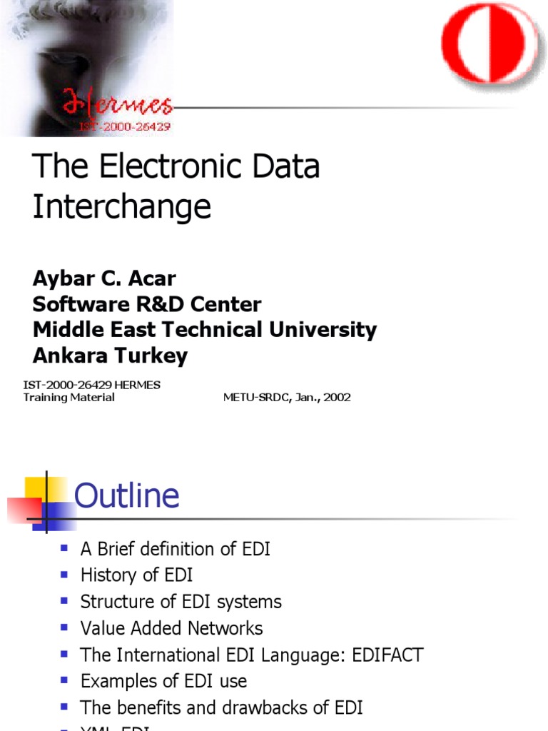 Understanding Electronic Data Interchange (EDI) | PDF | Electronic Data ...