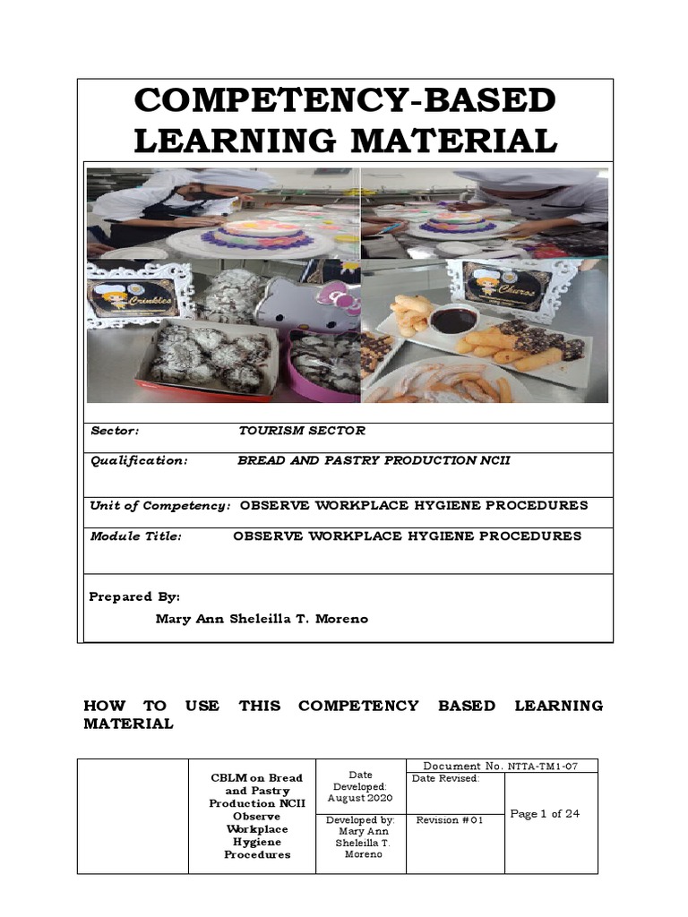 Common Core 2 - Observe Hygiene Procedure | PDF | Hazard Analysis And ...
