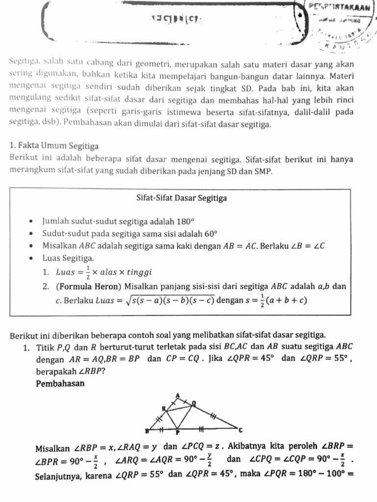 SEGITIGA | PDF