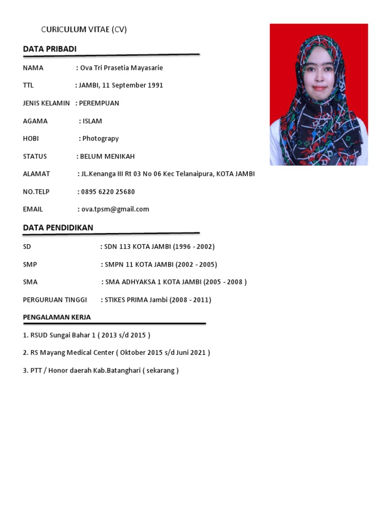 CV Ova Tri Prasetia-Dikonversi | PDF