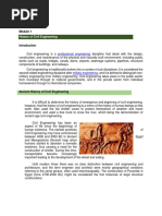 Module 1 Ce Orientation | PDF | Civil Engineering | Engineering