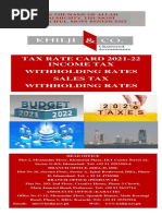 WHT Tax Card - 2024 | PDF | Taxes | Business