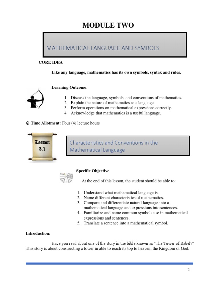 GEd 102 Module 2 | PDF | Set (Mathematics) | Function (Mathematics)