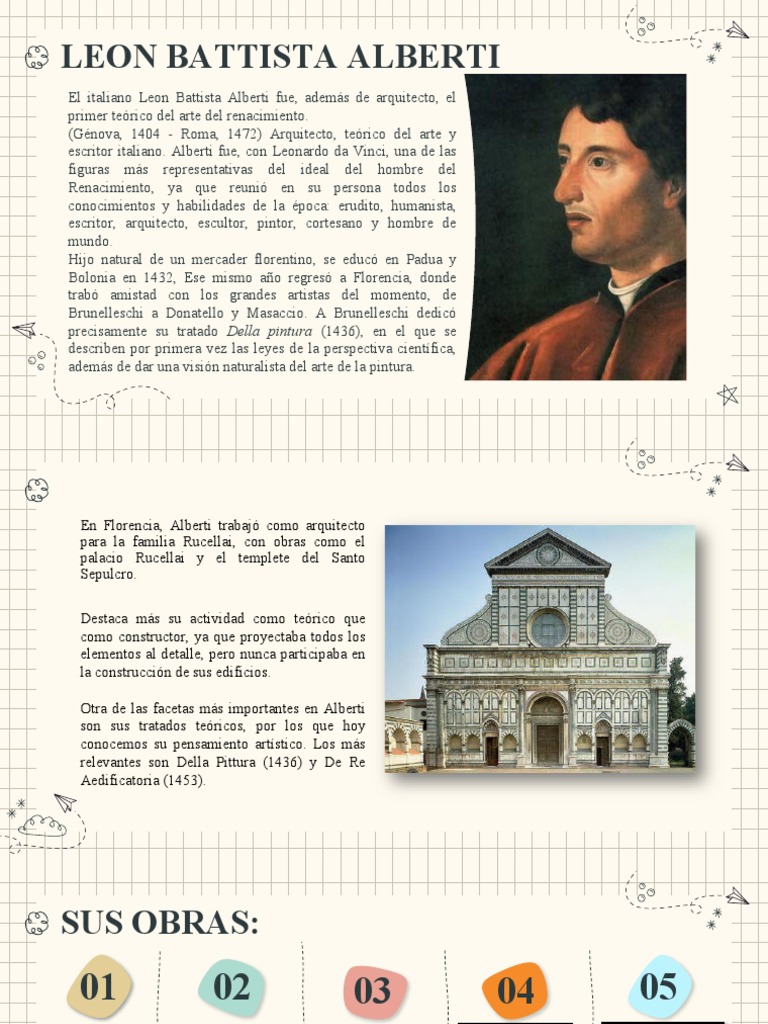 Leon Battista Alberti | PDF | Diseño arquitectonico | Arquitectura