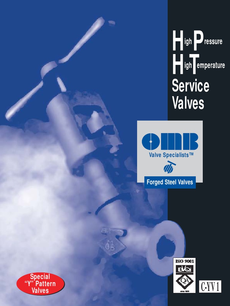OMB, High Press / High Temp | PDF | Valve | Forging