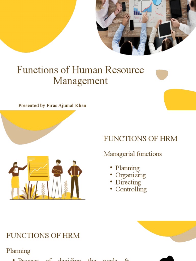 Functions of Human Resource Management | PDF
