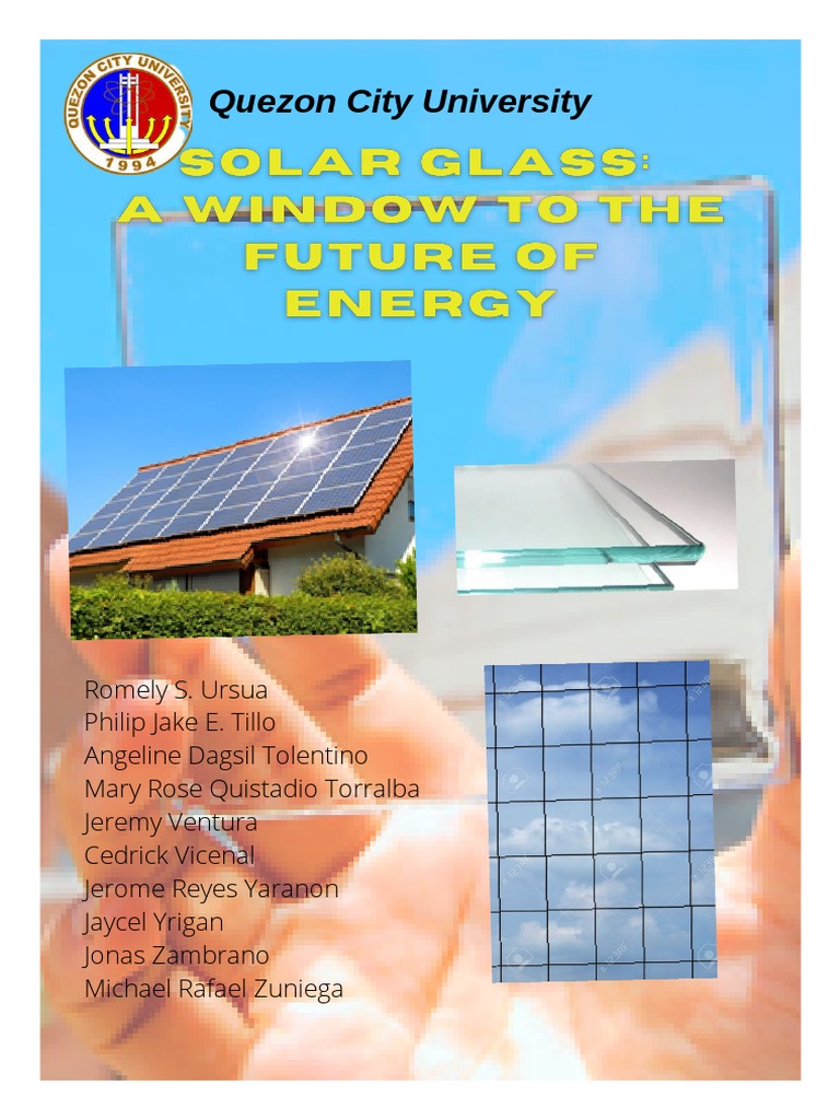 Solar Glass | PDF | Photovoltaics | Solar Energy