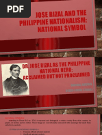 Jose Rizal and The Philippine Nationalism (National Symbol) | PDF ...