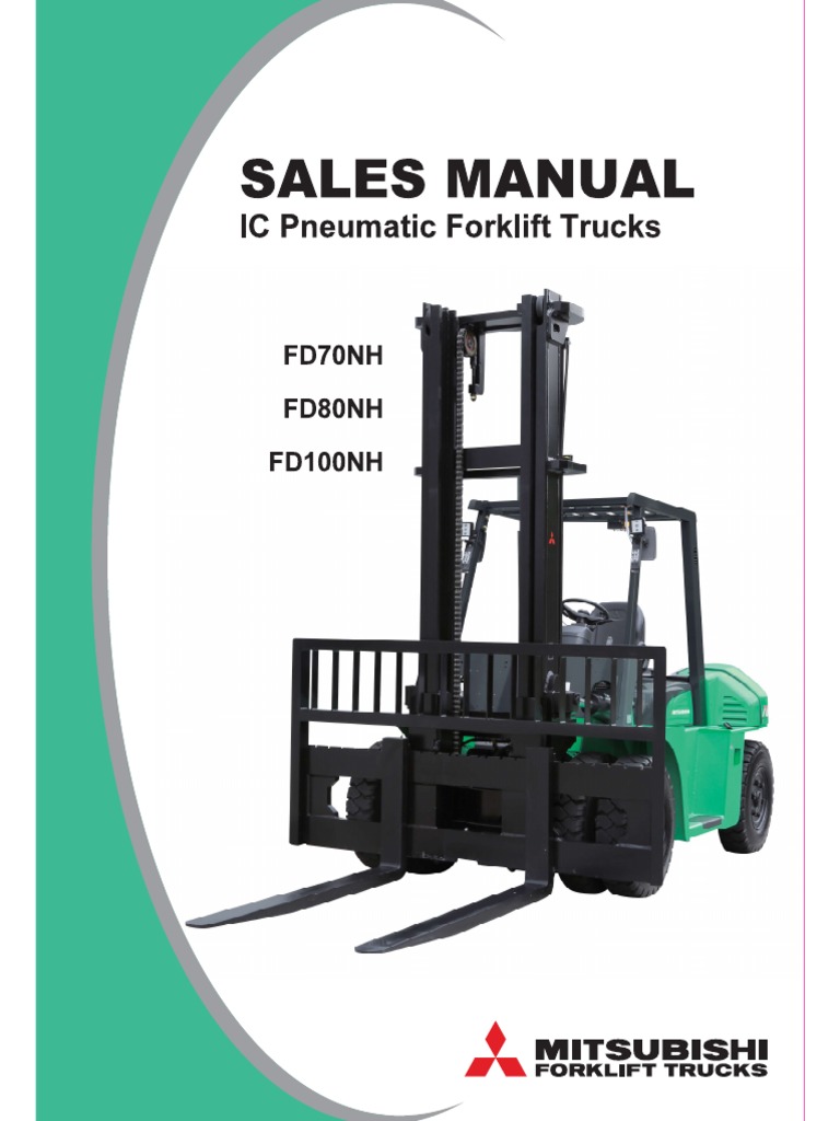 FD70-FD100NH Sales Manual | PDF | Truck | Transmission (Mechanics)