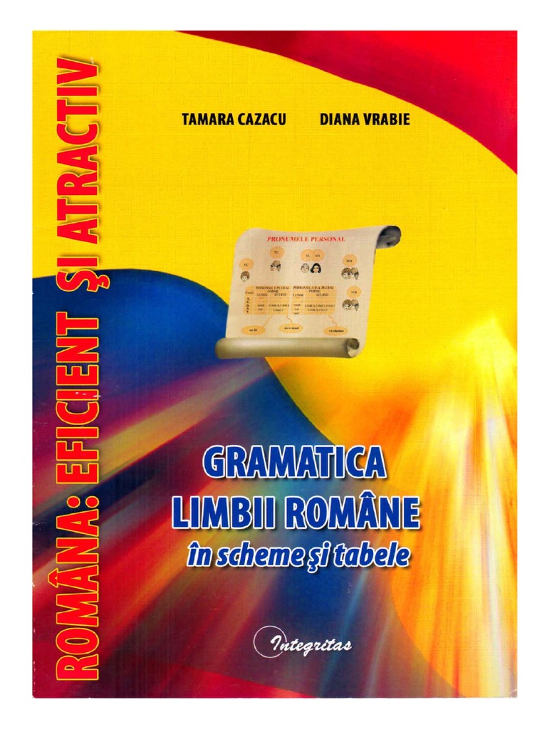 Gramatica Limbii Romane PDF | PDF