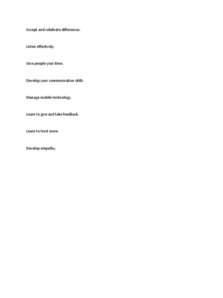 Accept and Celebrate Differences | PDF | Wellness