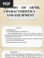 Terminologies in Arnis Glossary A | PDF | Individual Sports | Combat Sports