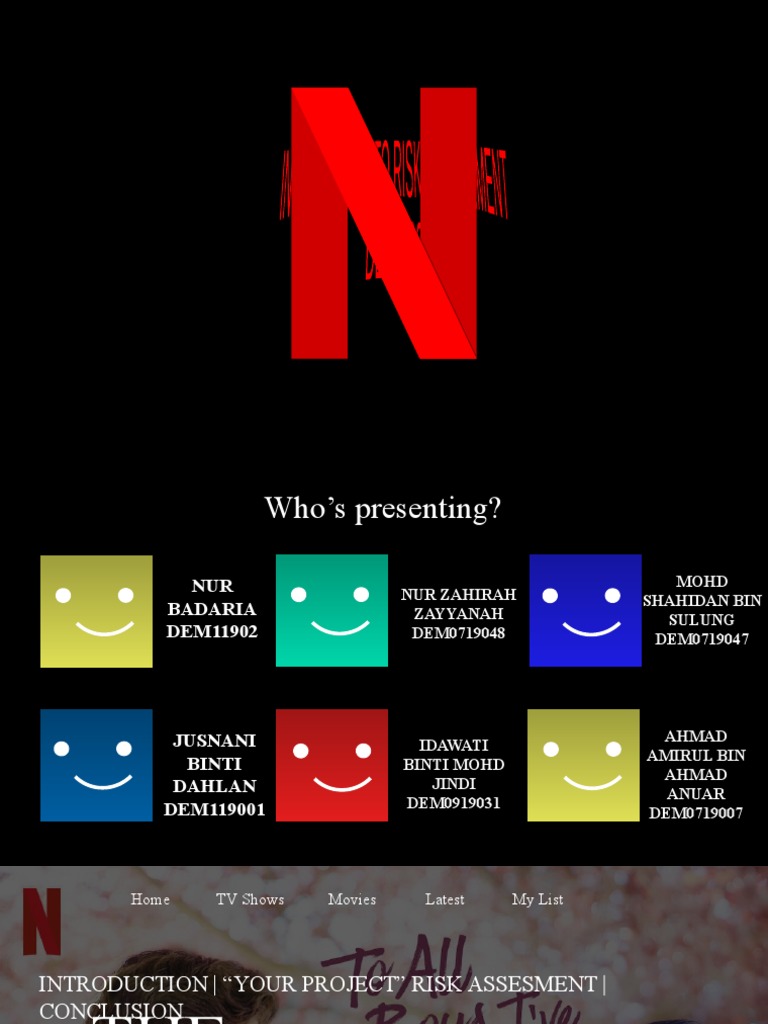 Netflix Theme | PDF | Risk | Risk Management