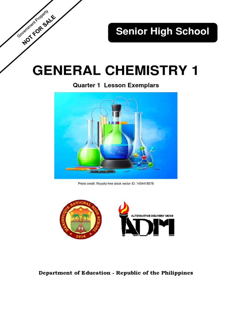 General Chemistry-Quarter 1 | PDF | Chemical Compounds | Mole (Unit)