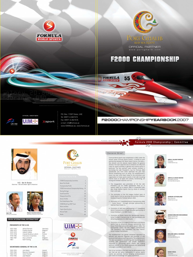F2000 Magazine | PDF | United Arab Emirates | Qatar