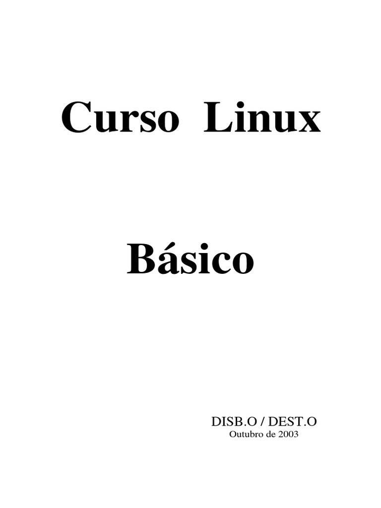 Curso Linux | PDF | Unix | Linux