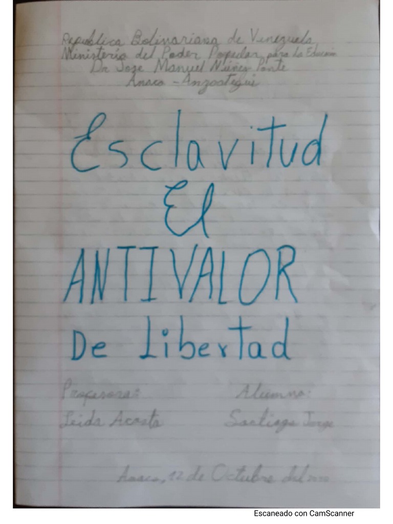Antivalor de La Libertad | PDF