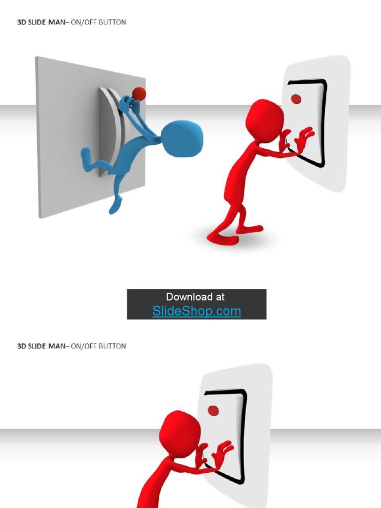 3D Slide Man - On/Off Button | PDF | Business
