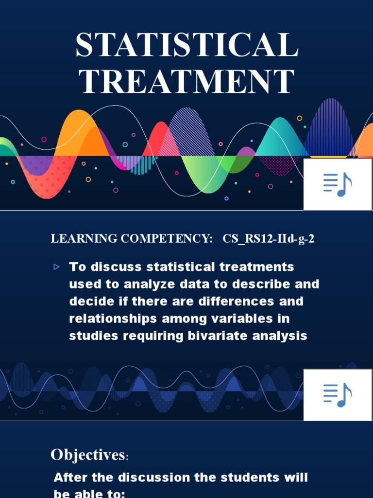 Statistical Treatments for Bivariate Analysis | PDF | Statistics ...