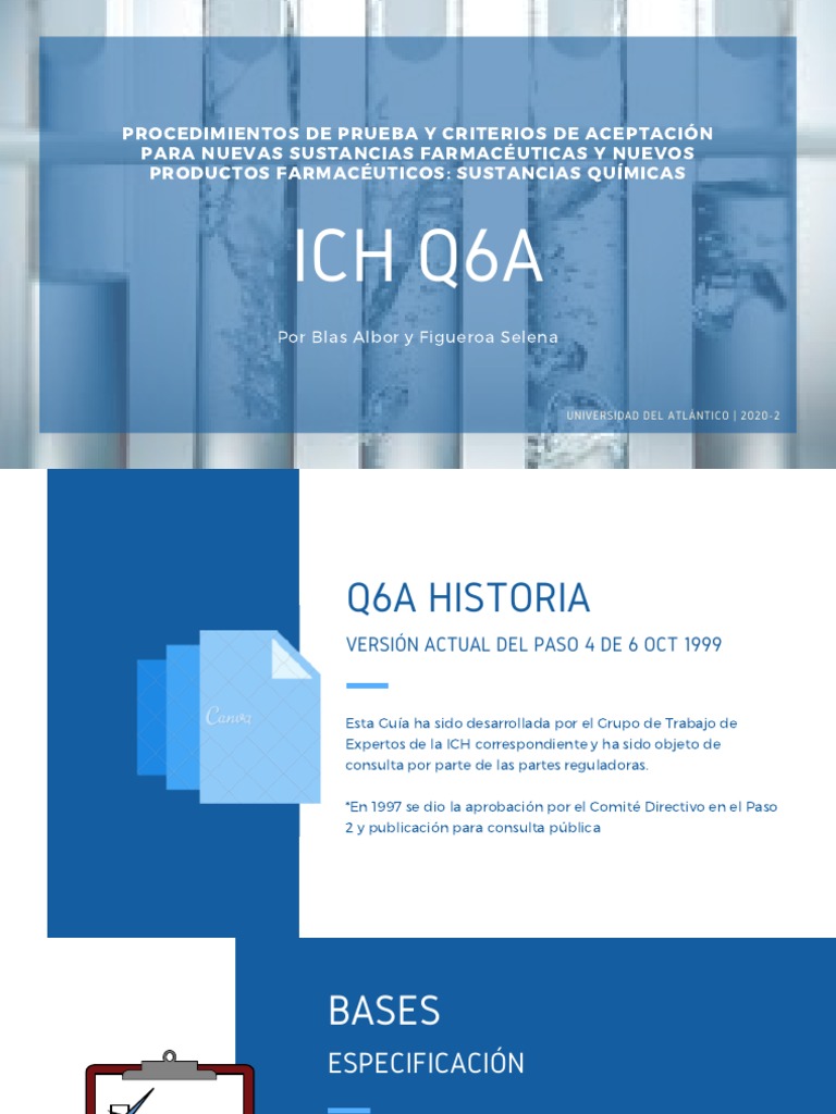 Ich Q6a | PDF | Medicamentos con receta | Farmacología