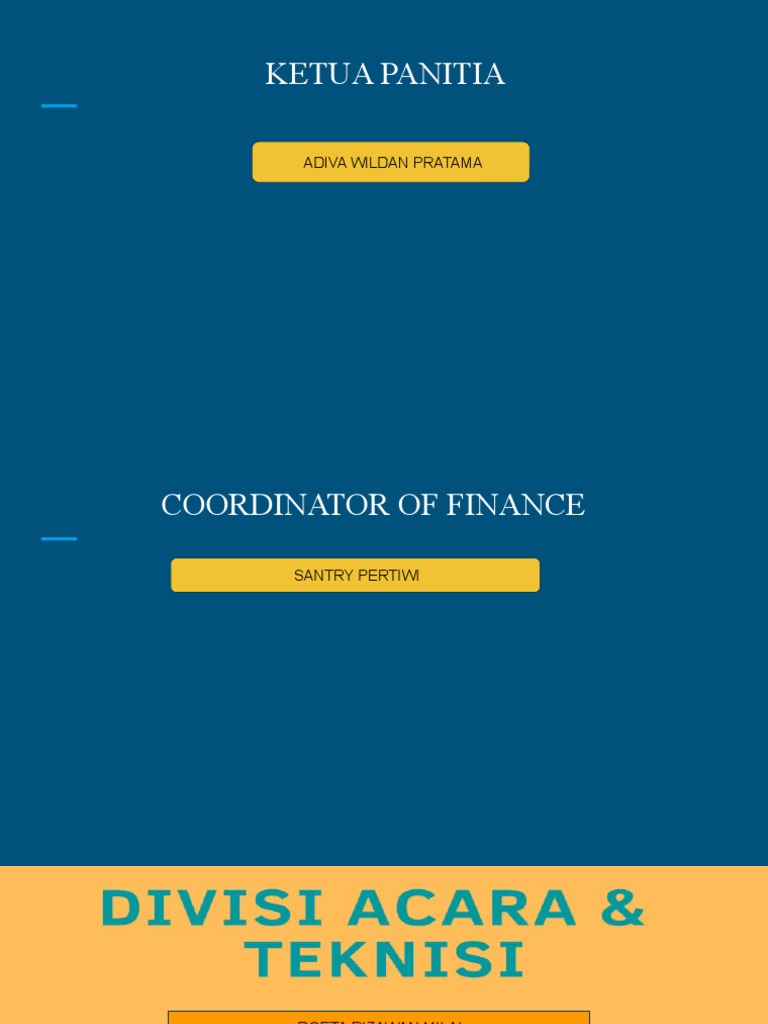 Struktur Kepanitiaan | PDF