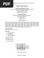 IEOMpaper Template-Istanbul2022 | PDF | Engineer | Engineering