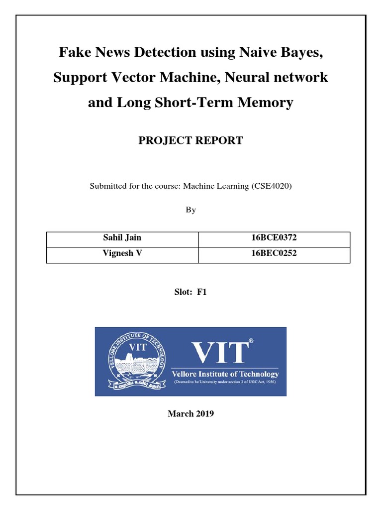 ML Project Report PDF | PDF | Statistics | Systems Science