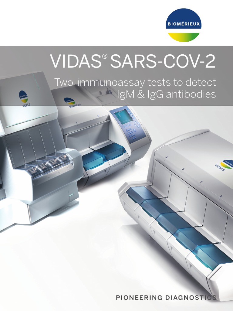Vidas Sars-Cov-2: Two Immunoassay Tests To Detect Igm & Igg Antibodies ...