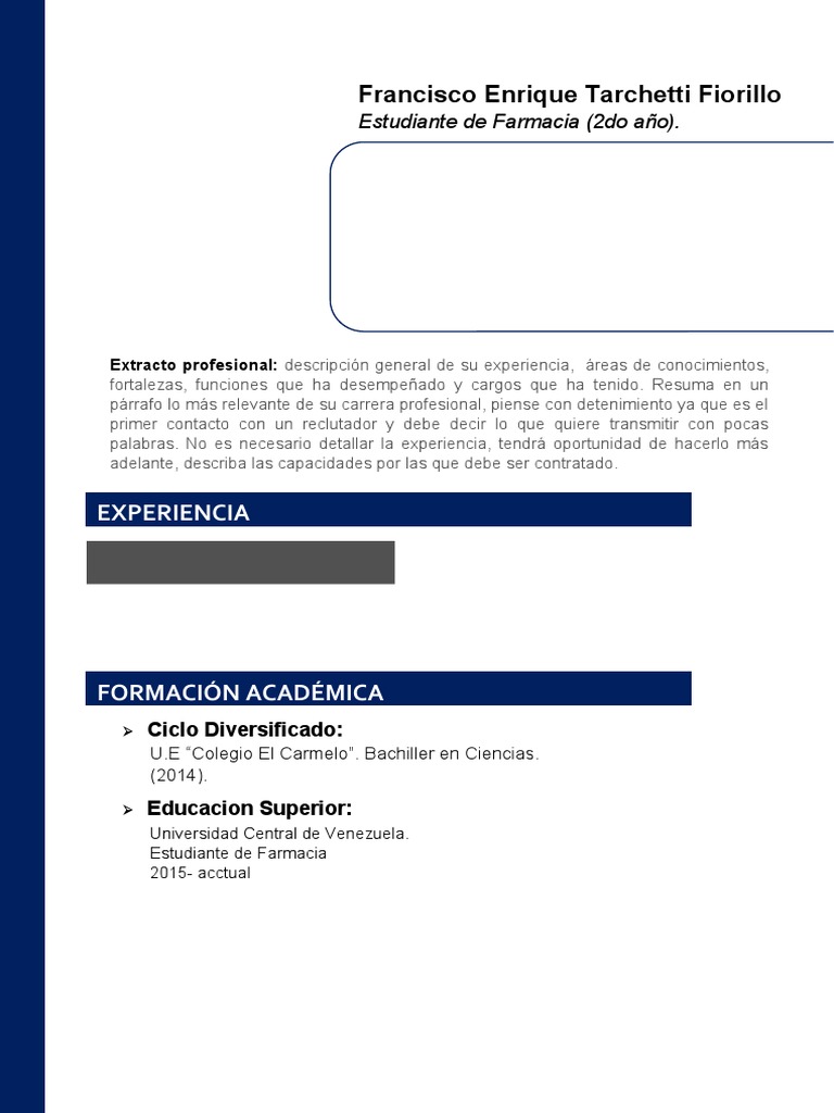 Curriculum Francisco | PDF