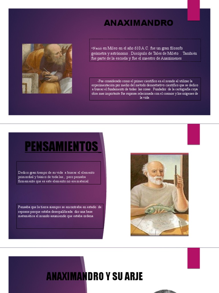 Anaximandro y Anaximenes | PDF | Science | Metafísica