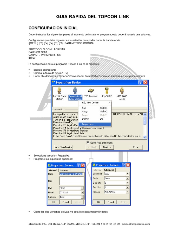 ES Manual+Topcon+Link | PDF | Software | Tecnología digital