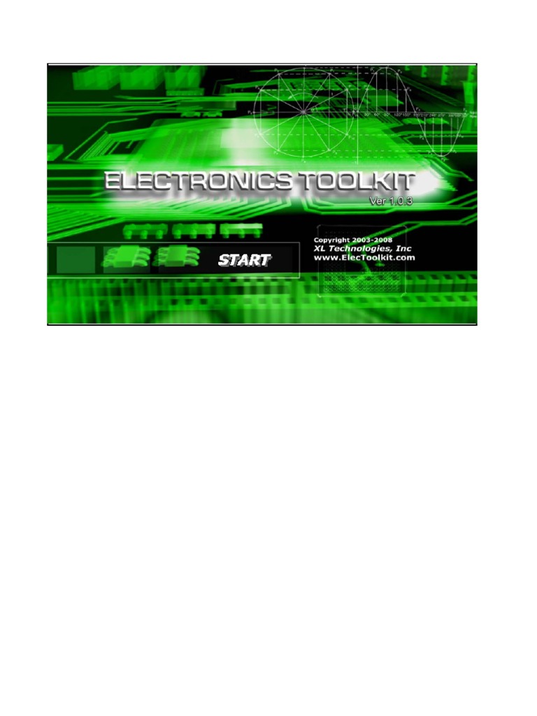 Electronics Toolkit V103 | PDF | Inductor | Electrical Impedance