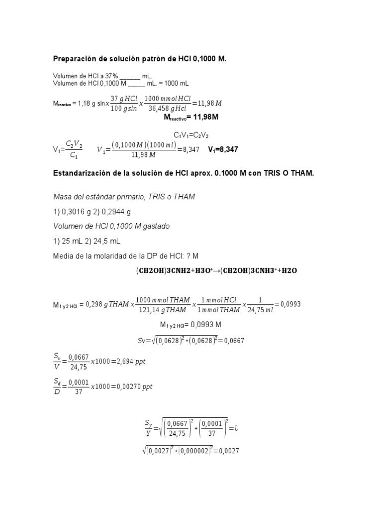 Valoracion Acido-Base Protometria Acidimetria Alcalimetria | PDF ...