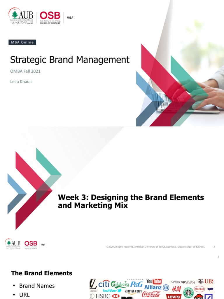 Strategic Brand Management: OMBA Fall 2021 Leila Khauli | PDF | Pricing ...
