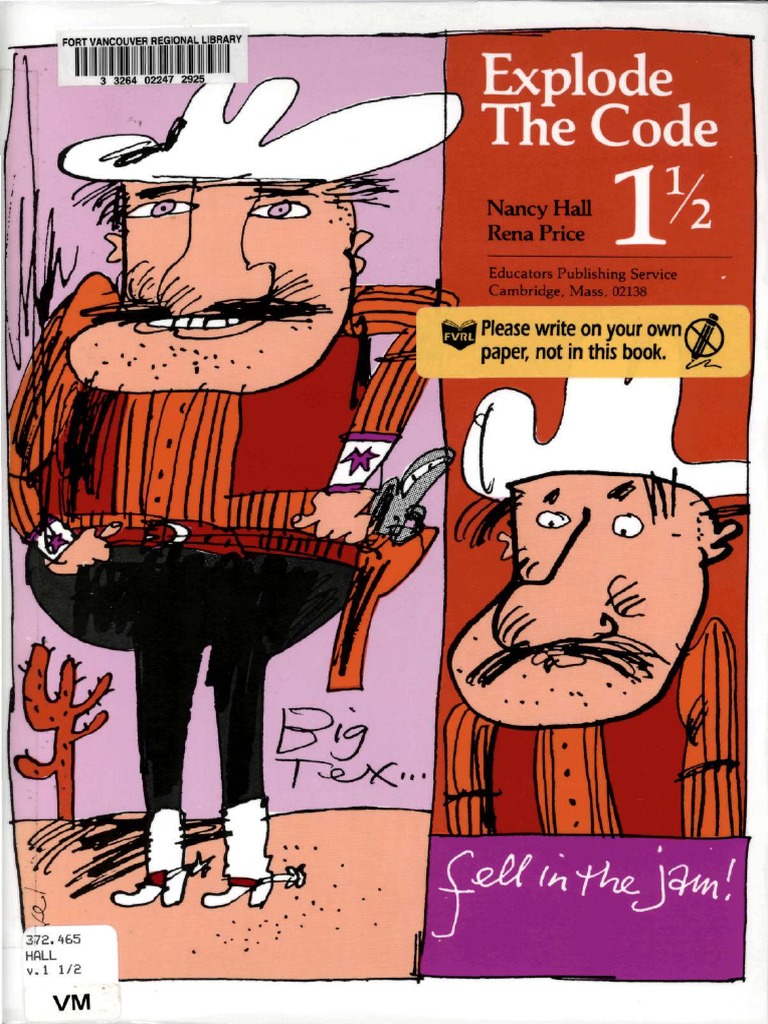 Explode The Code 1 5 | PDF