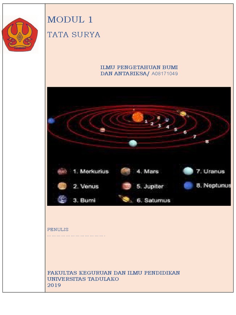 Modul Bumi Dan Antariksa | PDF