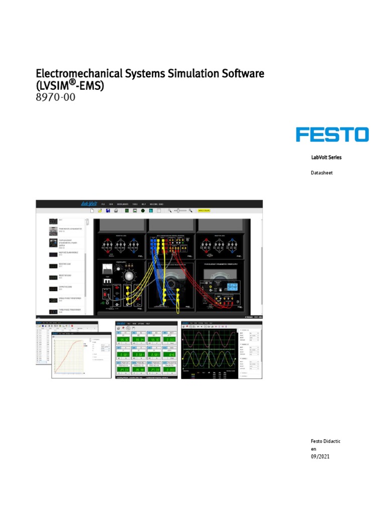 Electromechanical Systems Simulation Software (Lvsim - EMS) 8970-00 | Download Free PDF ...