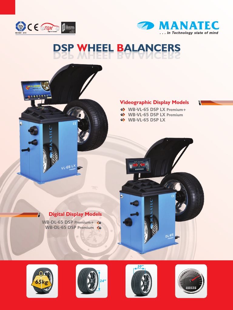 Wheel-Balancer-Ml Balanceadora Manatec | PDF | Vehicles | Metrology