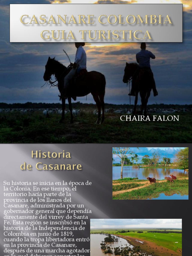 Historia y Cultura de Casanare | PDF | Ciencias sociales | Historia