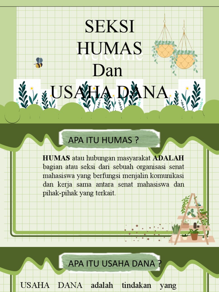 Materi Sie Humas Dan Usaha Dana | PDF