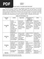 Shake It Up Earthquake Preparedness Role Play Rubric | PDF | Cognition ...