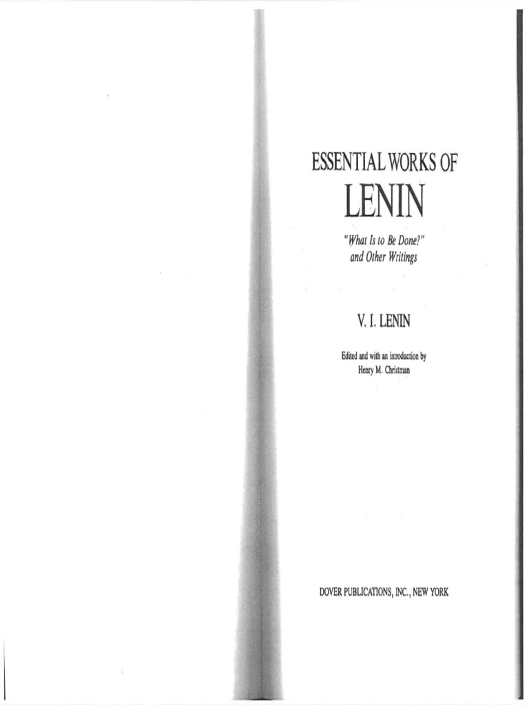 Lenin-The State and Revolution | PDF