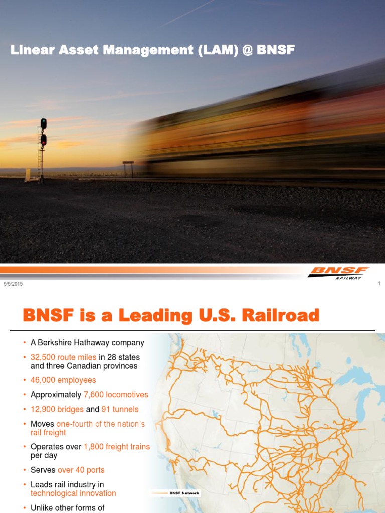 BNSF LAM Project Update | PDF | Rail Transport | Geographic Information ...