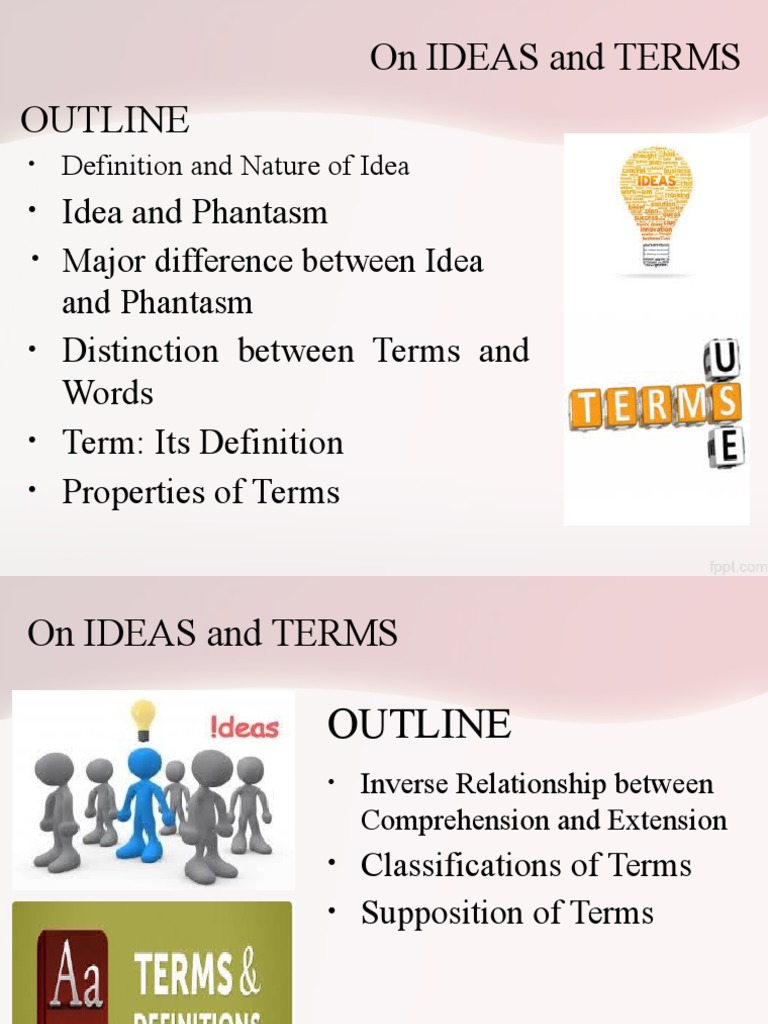 Unit 2 - Ideas and Terms | PDF | Idea | Mind