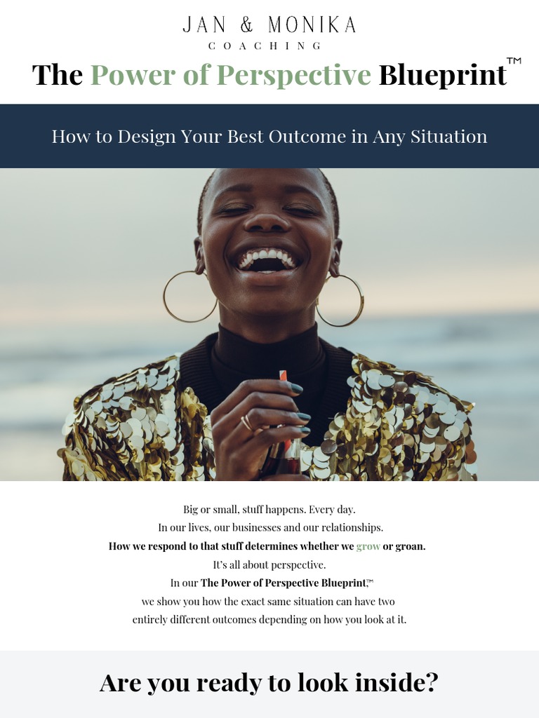 The Power of Perspective Blueprint™ | PDF | Thought | Mood (Psychology)