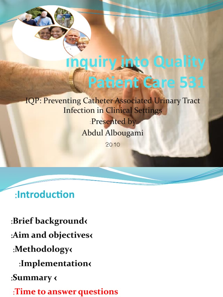 Inquiry Into Quality Patient Care 531 | PDF | Hospital Acquired ...