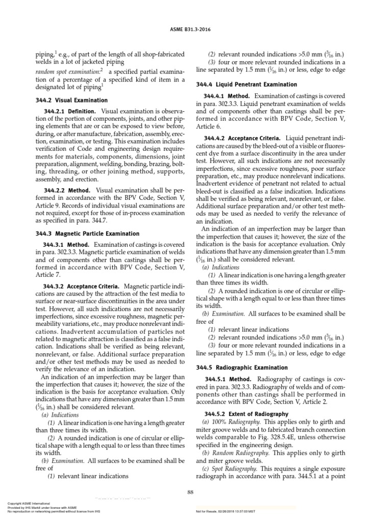Asme B31.3 | PDF | Welding | Construction