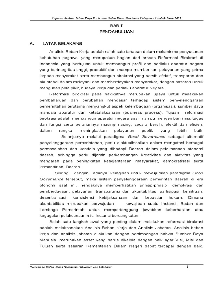 ISI ABK Puskesmas Sedau | PDF