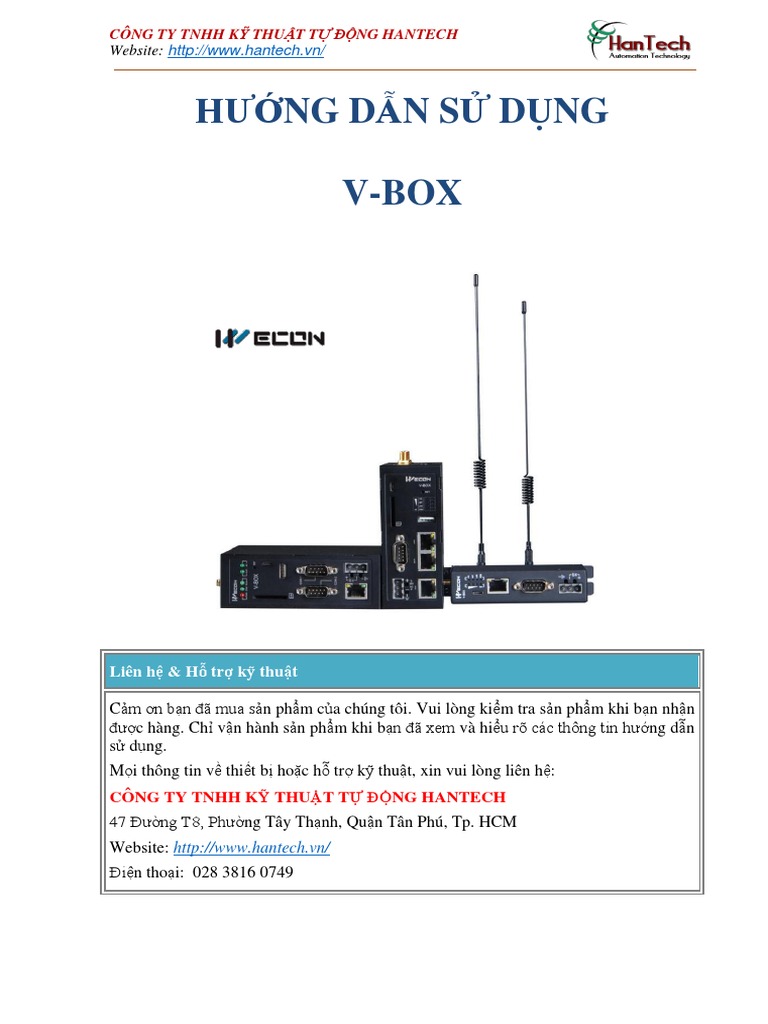 Hantech V Box Manual | PDF