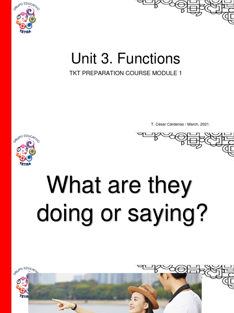 Unit 4. Functions Presentation | PDF